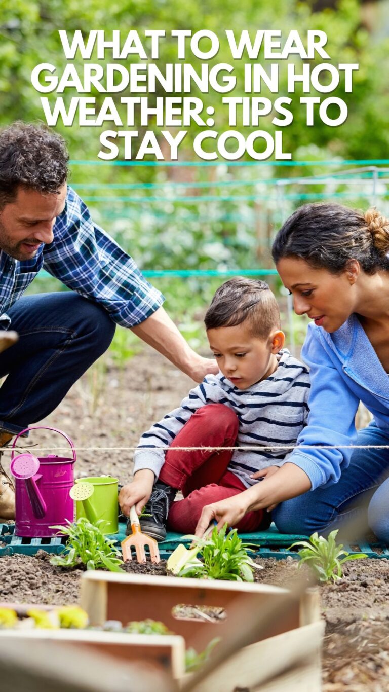What To Wear Gardening In Hot Weather: Tips to Stay Cool - It's Me Lady G